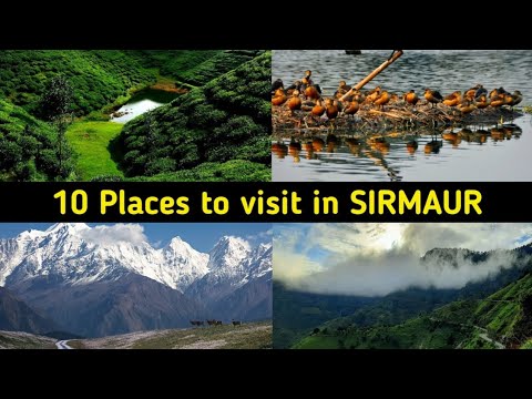 Most Famous Places to Visit in Sirmaur District of Himachal Pradesh ...