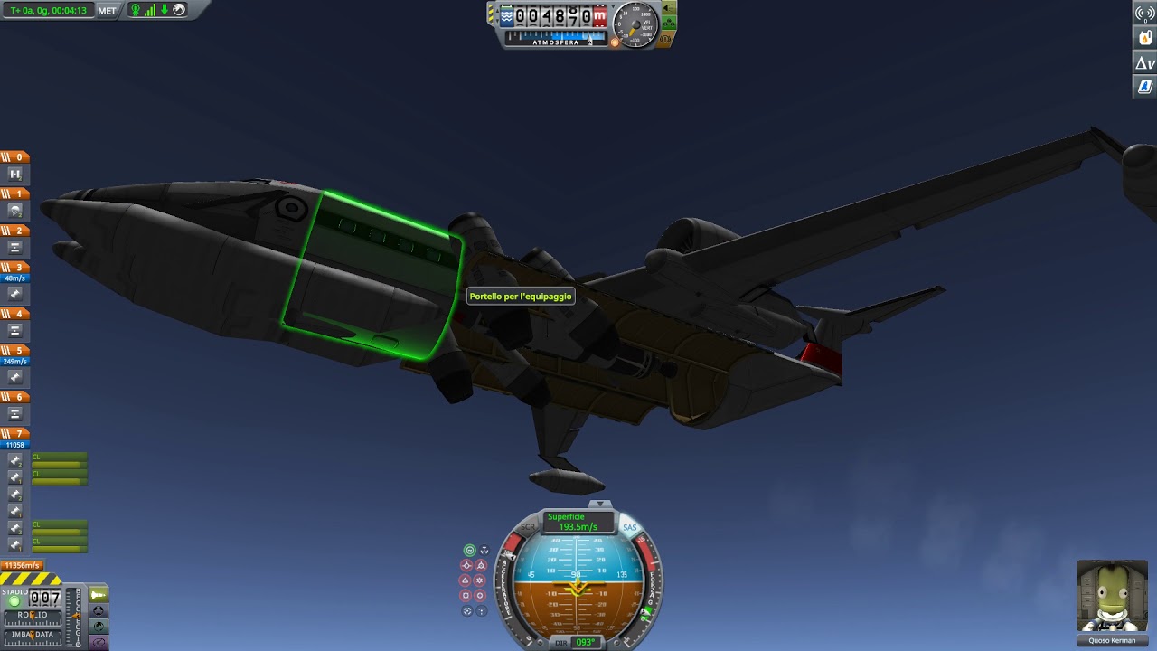 [KSP] - Reaching Orbit Launching from a Soviet Beriev A-40 Seaplane ...