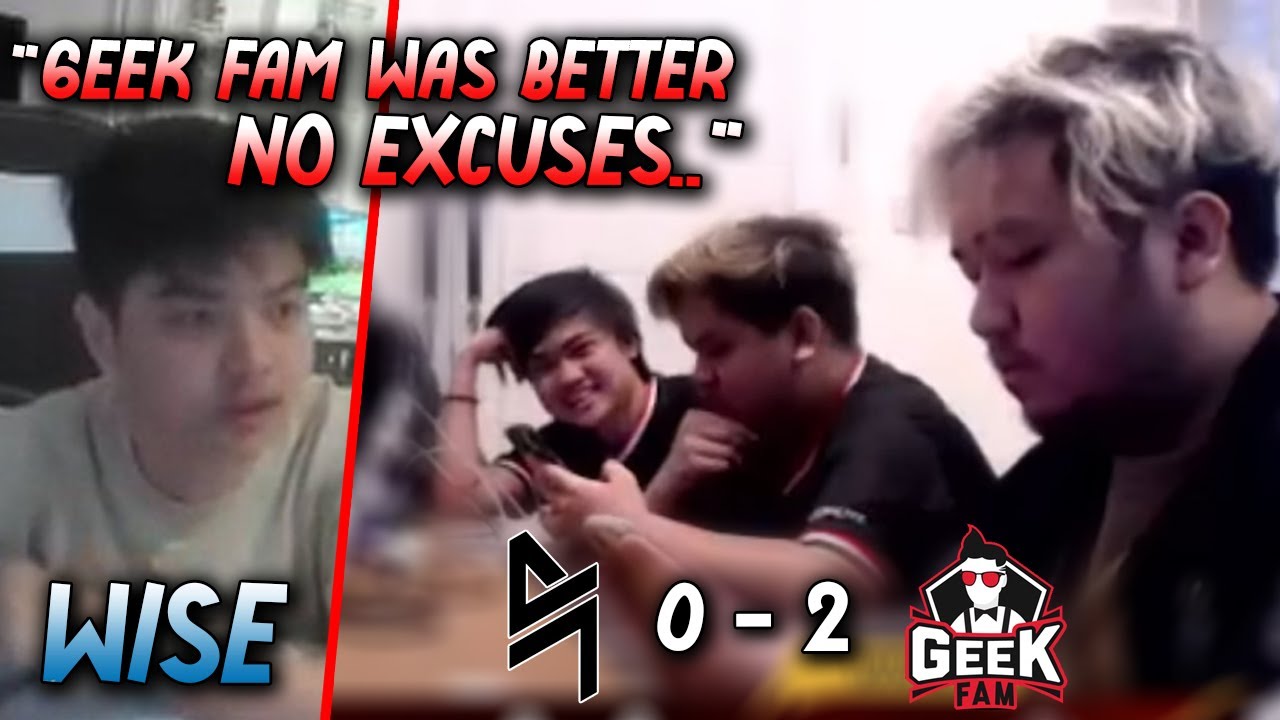 BLCK WISE TALKS ABOUT THEIR LOSS VS GEEK FAM 0-2... - YouTube