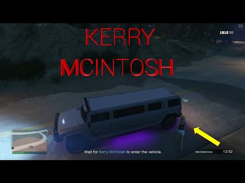 Grand Theft Auto V picking up kerry mcintosh (4 destinations later ...