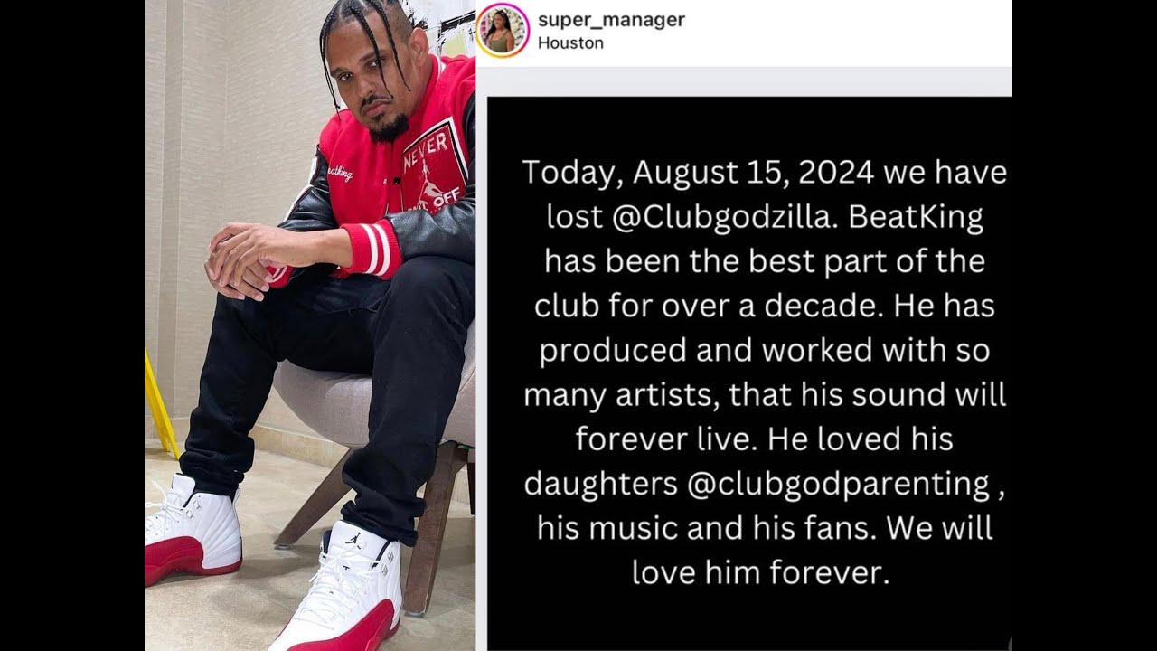 RIP Legendary Texas Rapper Beatking aka Club Godzilla Passes Away at ...