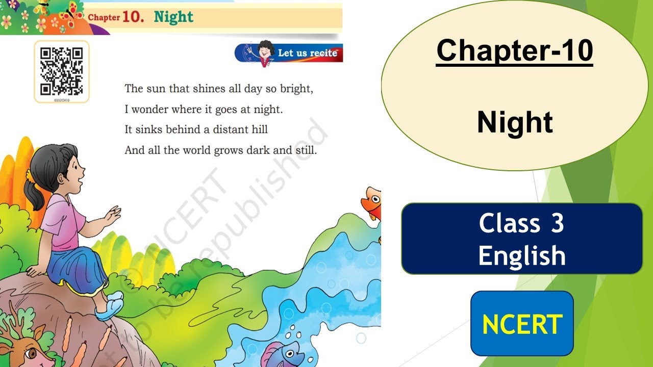 Night # Chapter 10 English Class 3 NCERT - YouTube