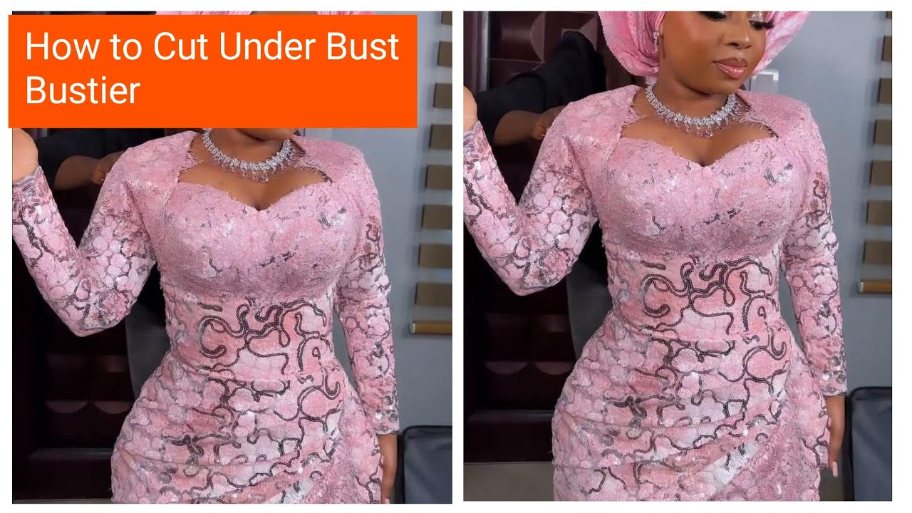 How to Cut Under Bust Bustier || Cutting Tutorial - YouTube