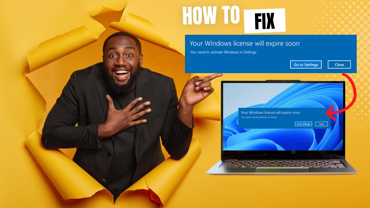 How to Fix Your Windows License Will Expire Soon Windows 11,10, 8.1, 8 ...