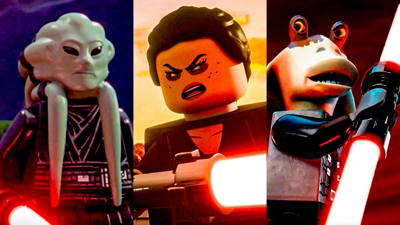 EVERY SITH LORD in Lego Star Wars Rebuild the Galaxy - YouTube