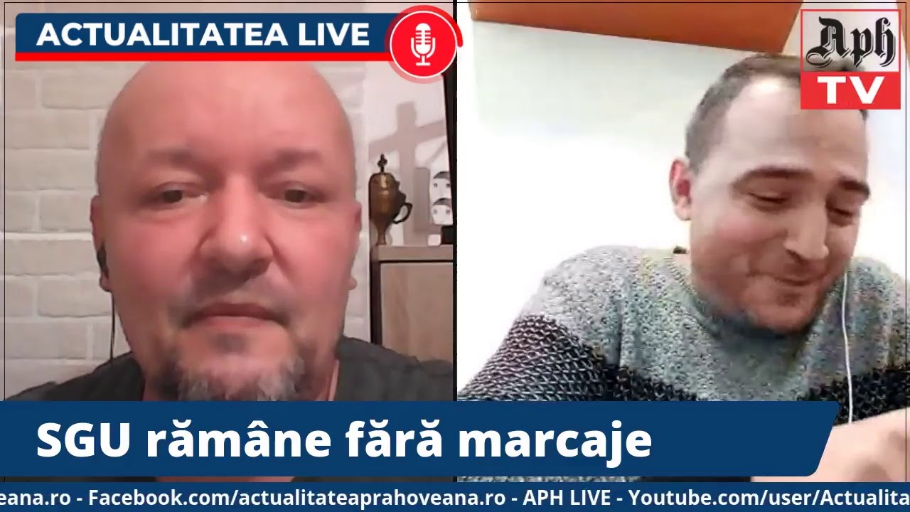 Subiectele zilei în Prahova. Cu jurnaliștii Victor Preda și Alex ...