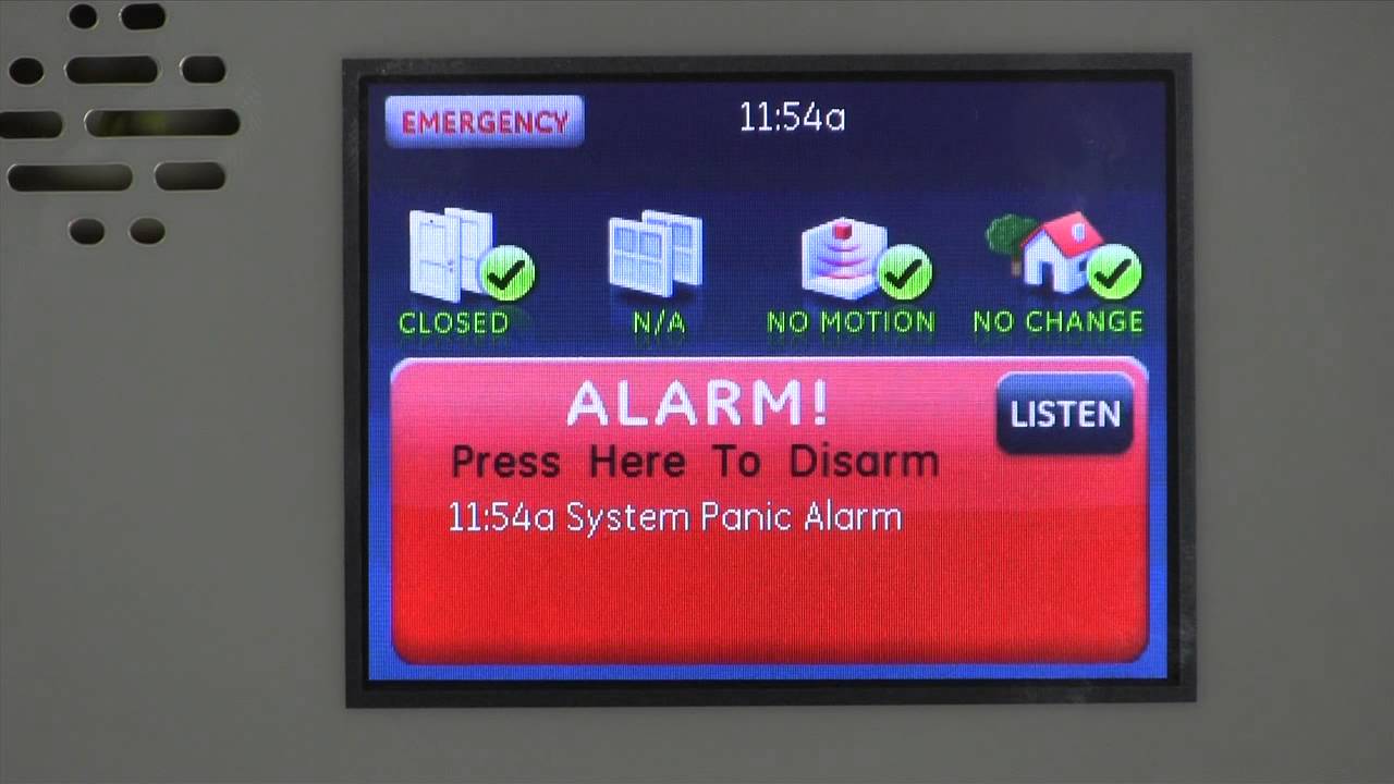 Simon XTi - Alarm Notification Sequence - YouTube