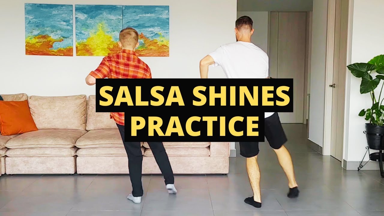 Salsa Shines Practice For Beginners (On1) - YouTube