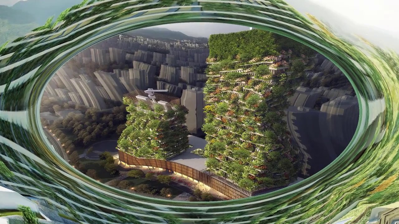 Places 🌎🌎 China’s first vertical forest || MP Younes - YouTube