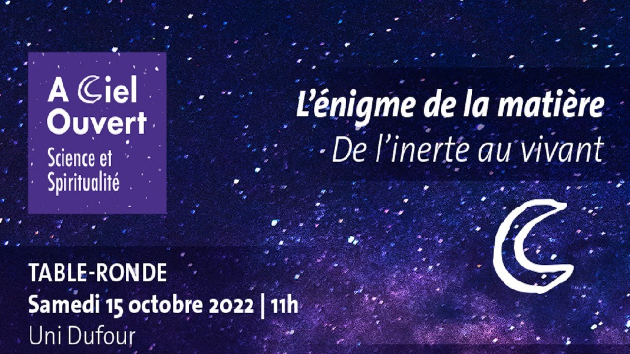 L'énigme de la Matière - De l'inerte au vivant - YouTube