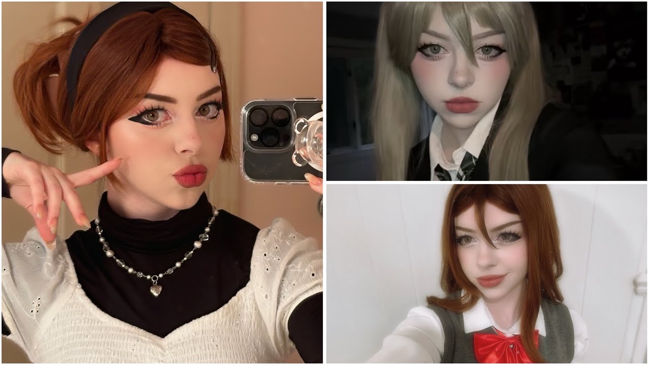 feminine cosplay makeup tutorial 〜☆ - YouTube