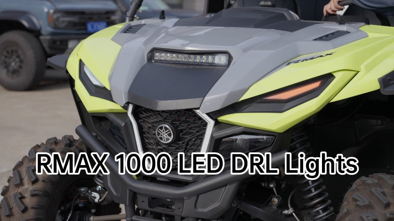 How to Install LED Turn Signal Lights for Yamaha RMAX 1000, OEM ...