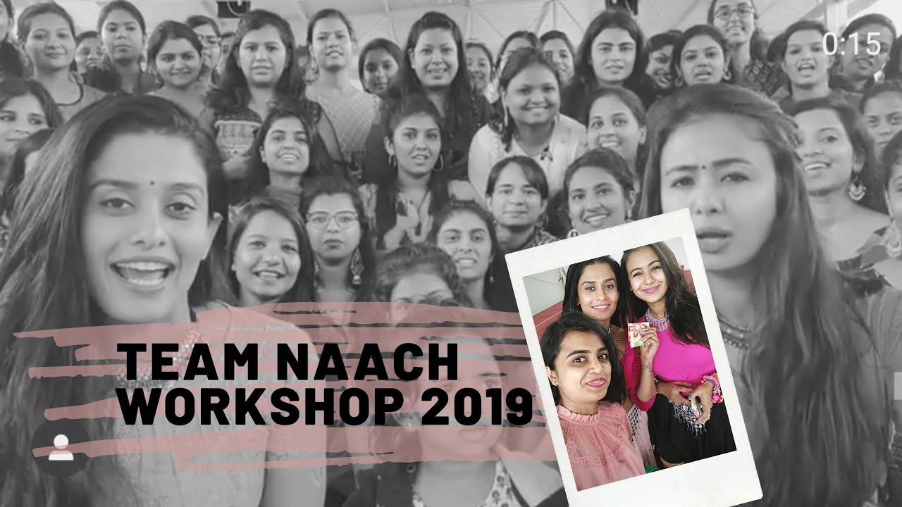 Team Naach workshop with these superly talented dancers..! - YouTube