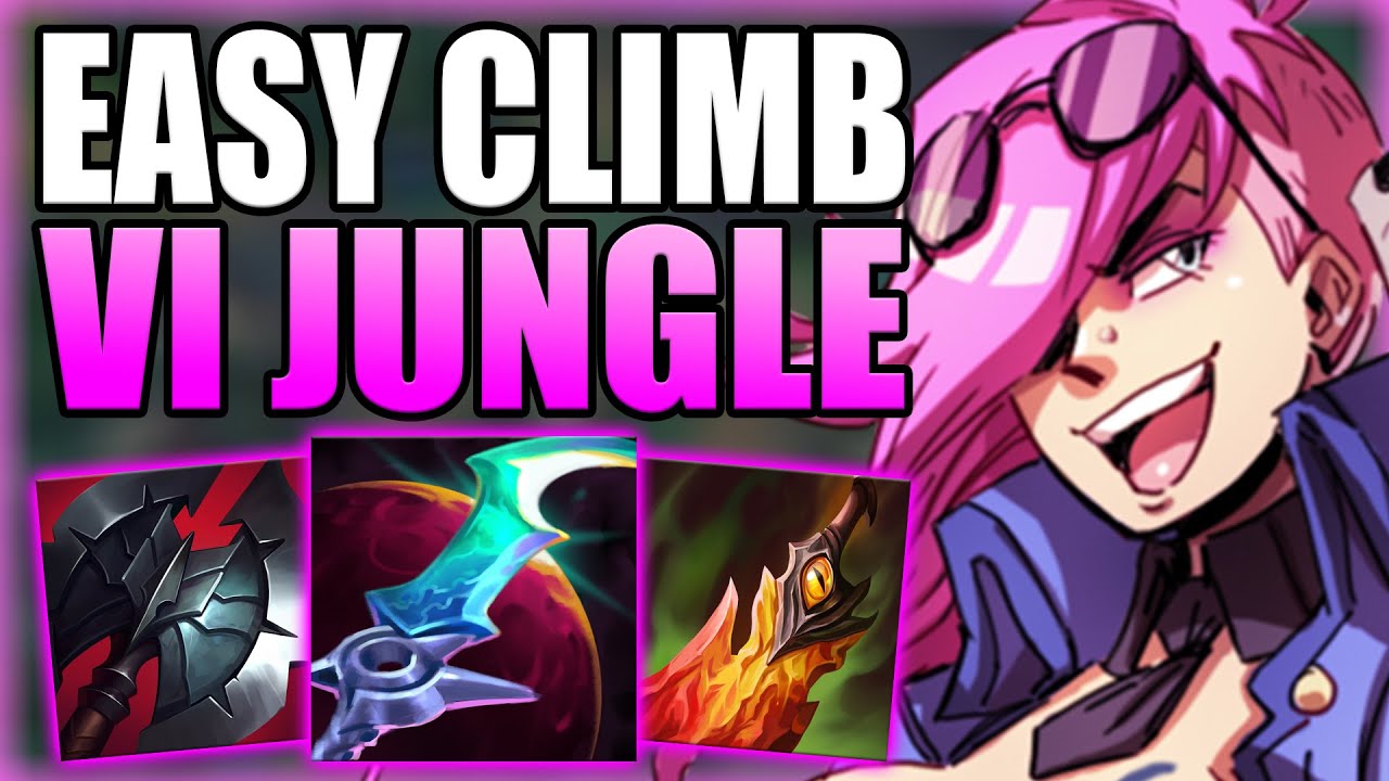 CHALLENGER JUNGLER SHOWS YOU THE EASIEST WAY TO ESCAPE LOW ELO WITH VI ...