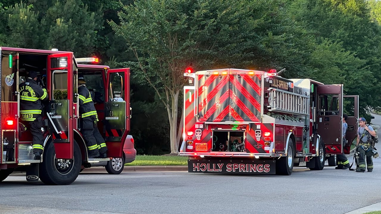 Holly Springs Fire Alarm 5-24-24 - YouTube