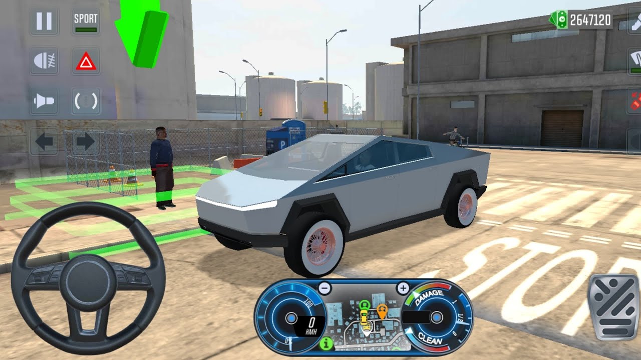 Tesla Cybertruck | Taxi Sim 2022 Evolution - YouTube