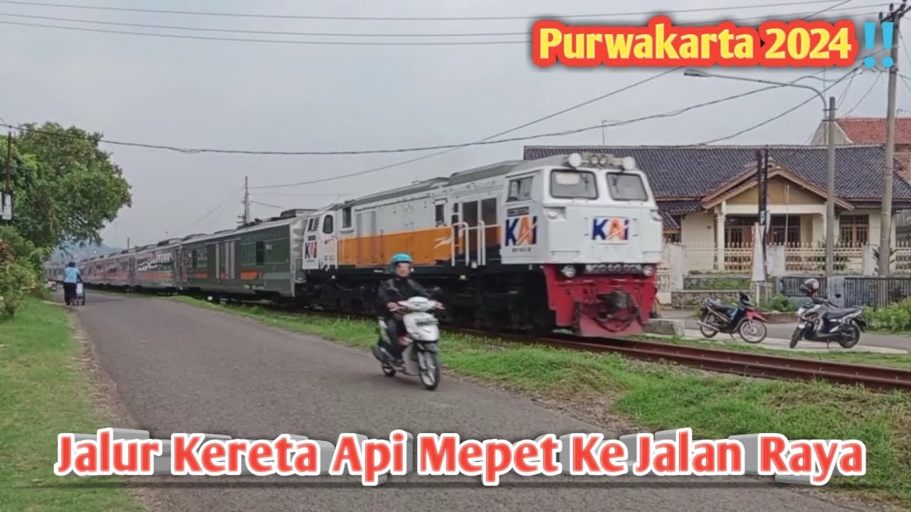 KERETA API ARGO PARAHYANGAN PRIORITY BANDUNG JAKARTA NGEBUT DI ...