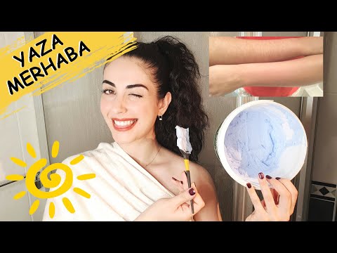2 DAKİKADA 2 MALZEME İLE TÜYLERİNDEN KURTUL🖐🏻│Evde Tüy Sarartma