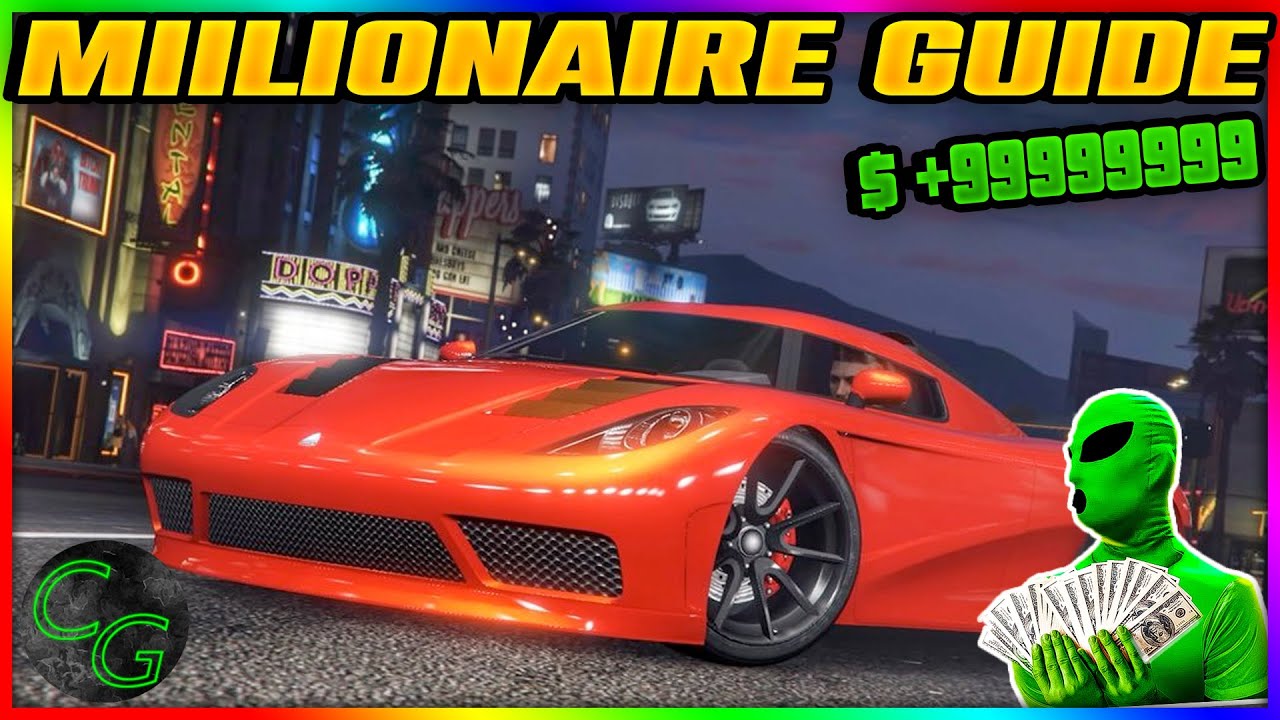 GTA 5 Online MILLIONAIRE Guide: 3X Money & RP Fast! (Best GTA Online ...