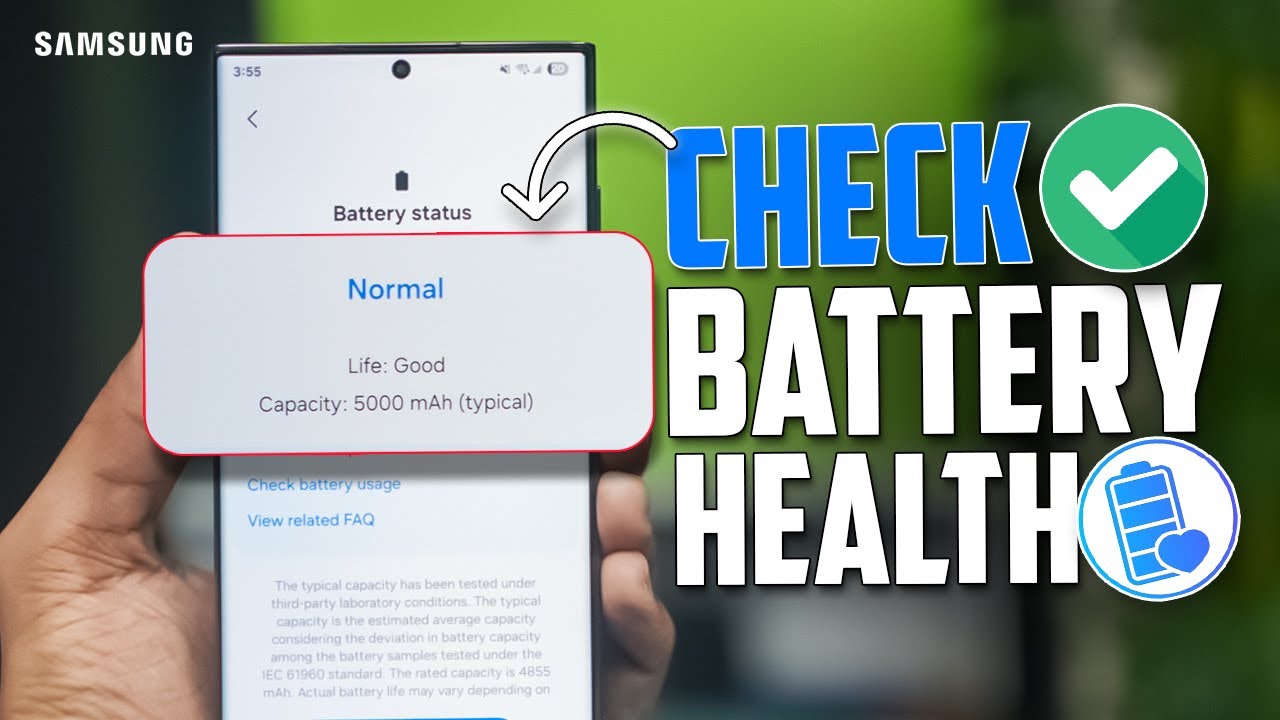 How to Check Battery Health on Samsung Phones | Easy Samsung Battery ...