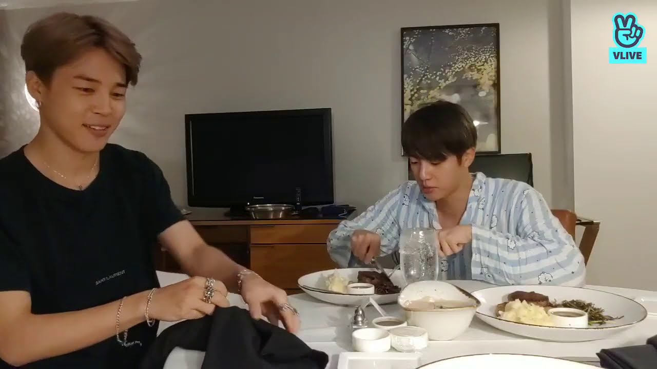 [ENGSUB] BTS Live Jimin & Jin {Eatjin Mukbang} Full - YouTube