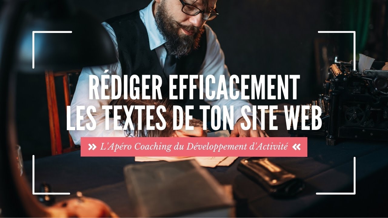 Rédiger efficacement les textes de ton site internet - YouTube