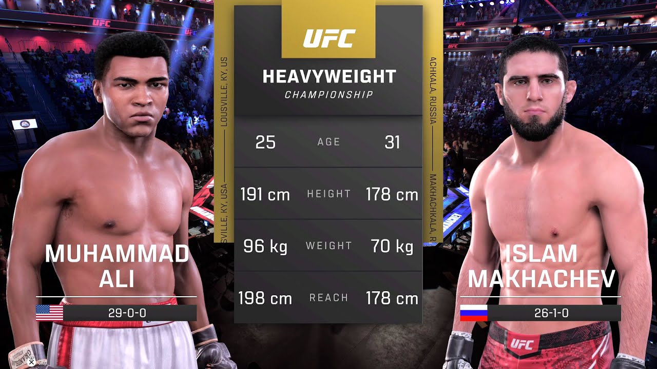 Muhammad Ali vs Islam Makhachev Full Fight - UFC 5 Fight Of The Night ...