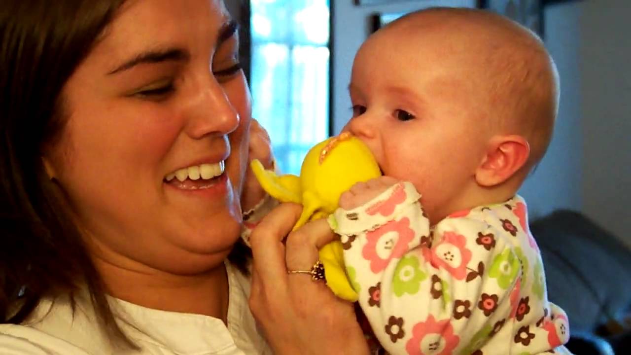 Ella and the duck - YouTube