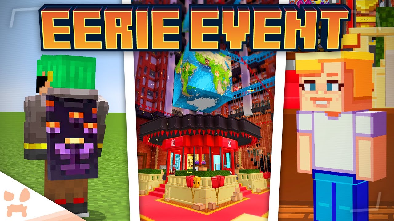 UNLOCKING THE NEW CAPE + Exploring The New Minecraft Event! - YouTube