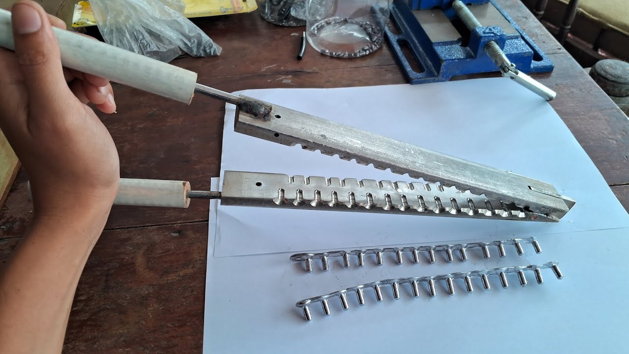 How To Make Perfect Material Slug Pellets Mold Cara Cepat Membuat bahan ...