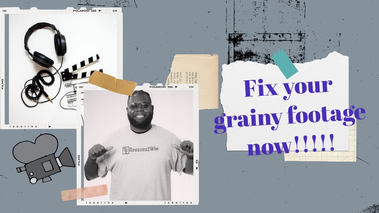Fixing grainy footage made easy - YouTube