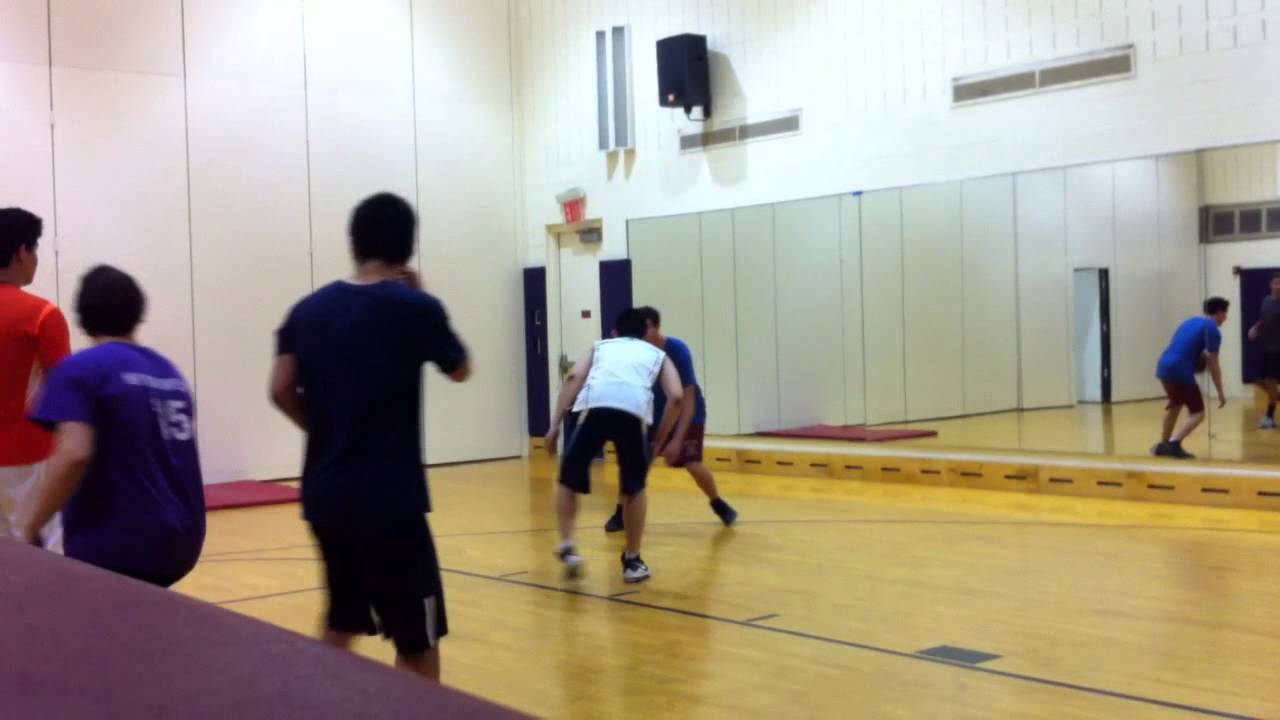 nyu palladium halfcourt basketball - YouTube