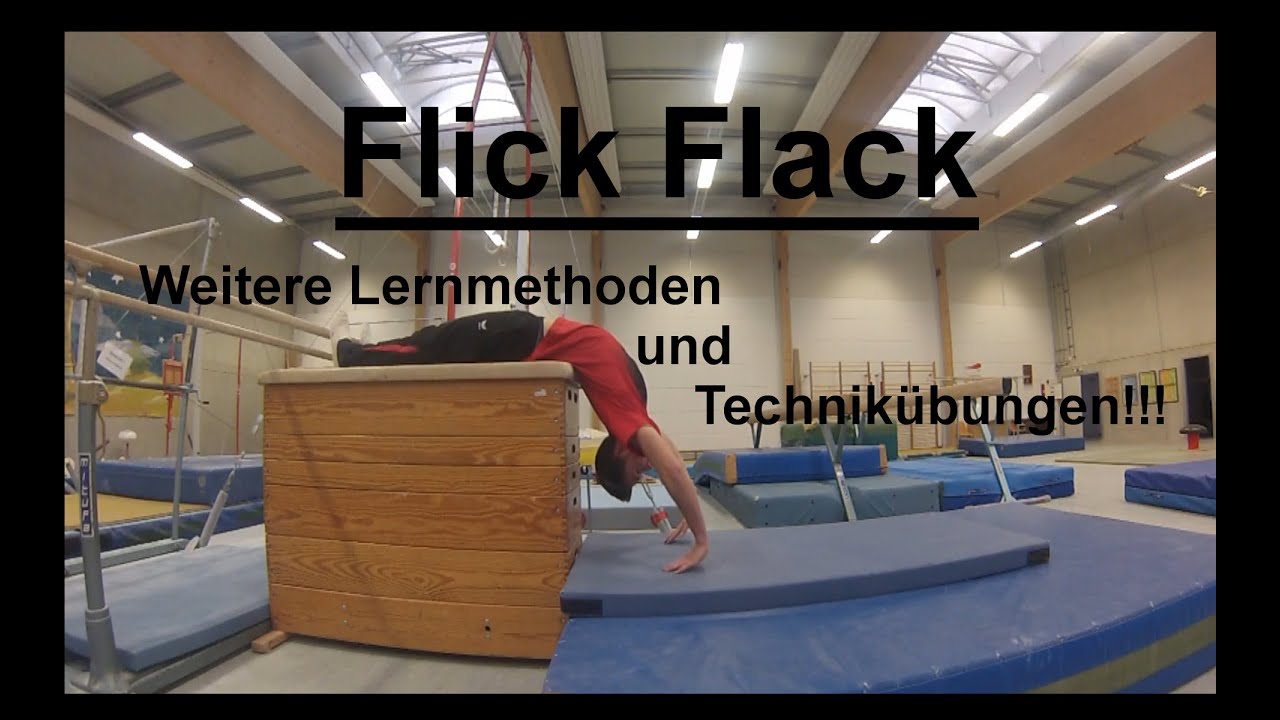 Wie lerne ich einen Flick Flack? - YouTube