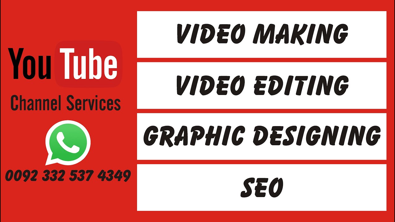 Our youtube channel services | Make YouTube Channel | Media Door - YouTube