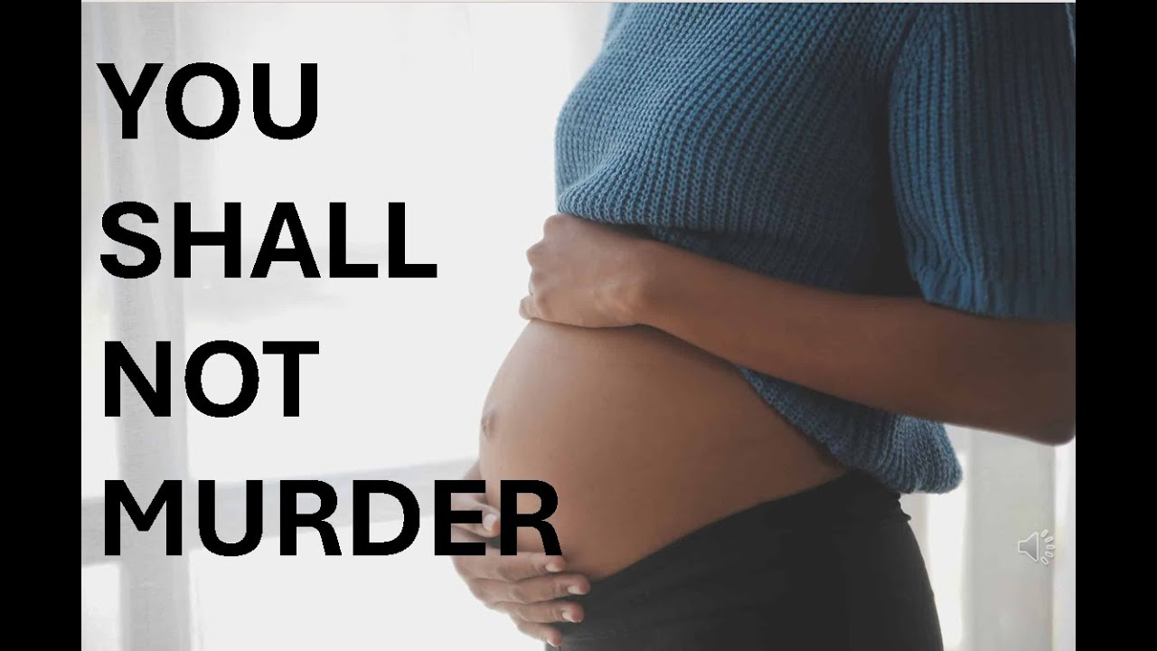 You shall not murder - YouTube