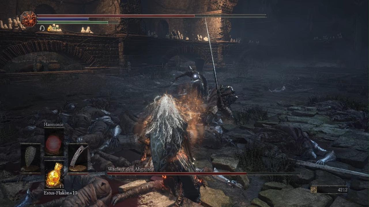 DARK SOULS III Abyss watchers - YouTube