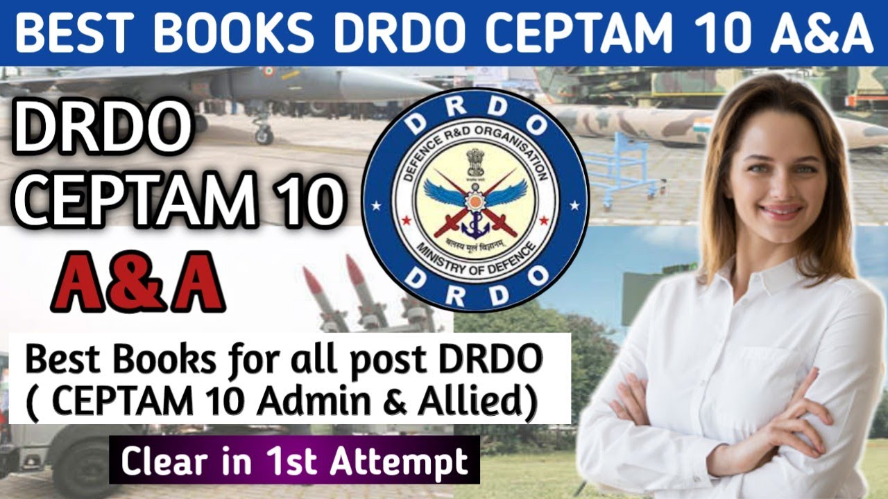 Best books for DRDO CEPTAM 10 A&A | DRDO CEPTAM 10 Admins & Allied ...