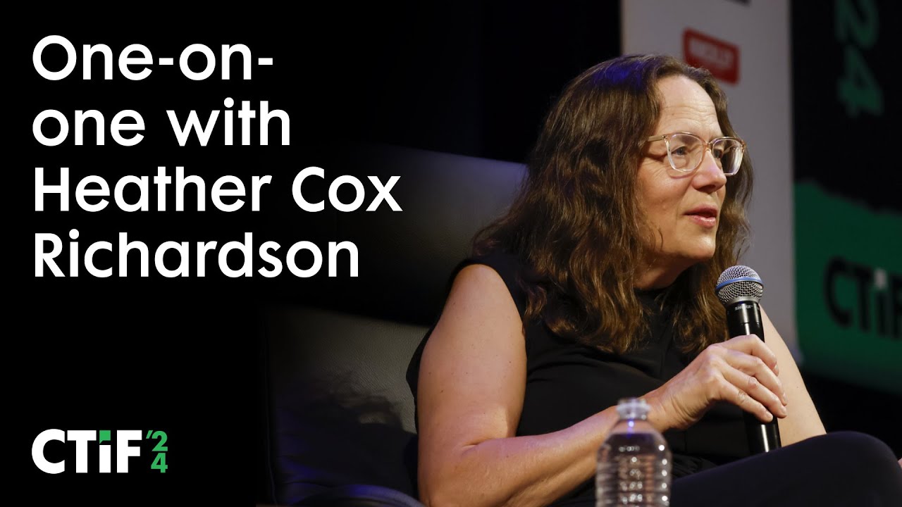One-on-one with Heather Cox Richardson | Cap Times Idea Fest 2024 - YouTube