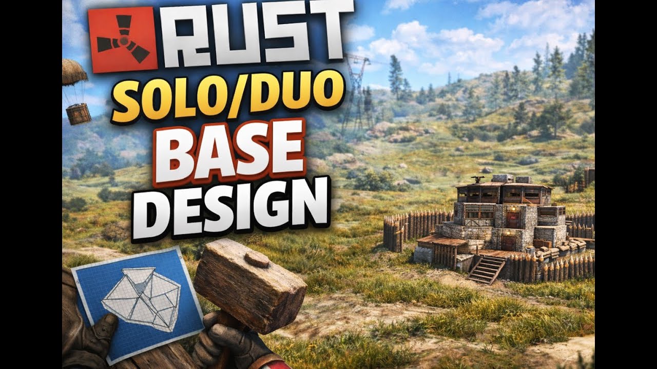 Rust Solo/Duo base design - YouTube
