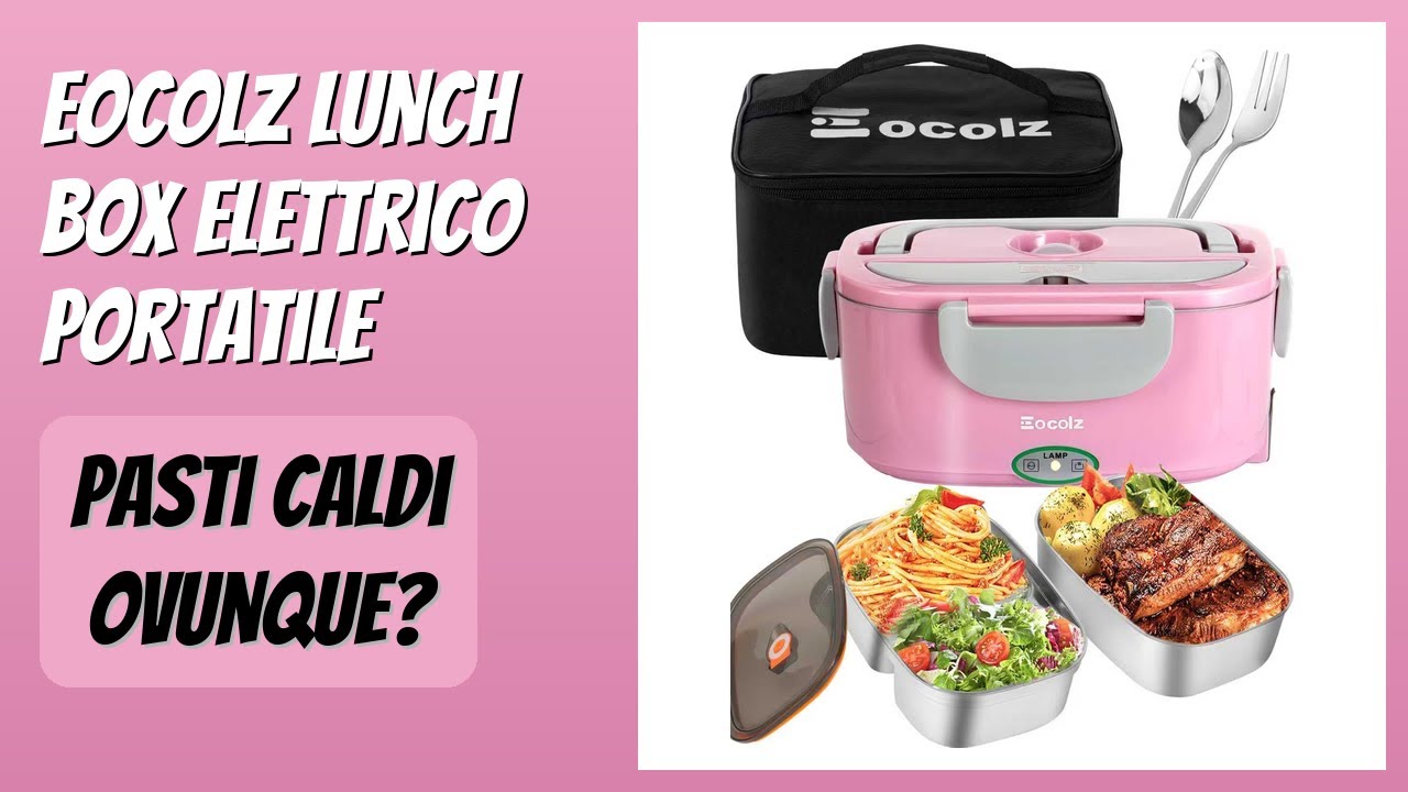 RECENSIONE (2025) : Eocolz Lunch Box Elettrico Portatile. DETTAGLI ...