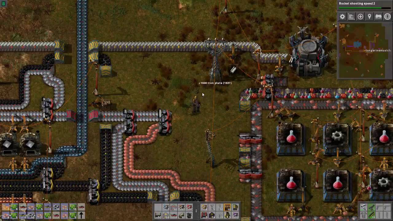 Factorio Circle-Belt Challenge 2 - Part 6 - YouTube