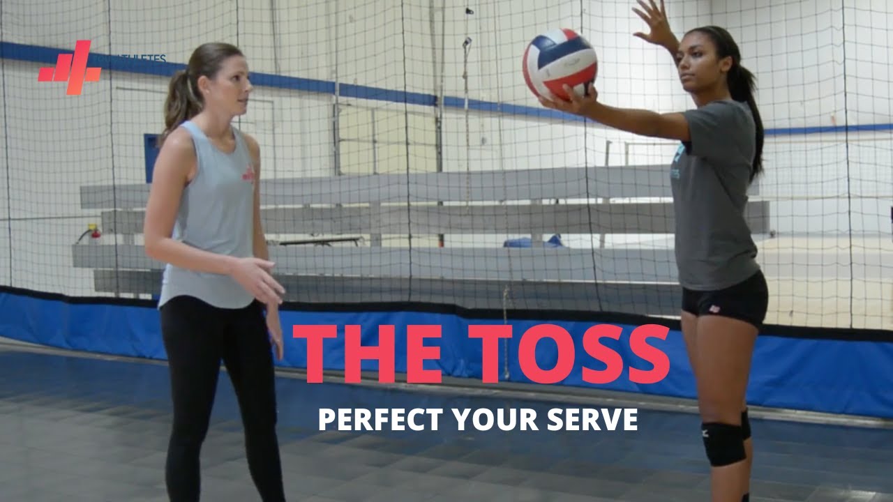 Perfecting the Standing Serve Toss - YouTube