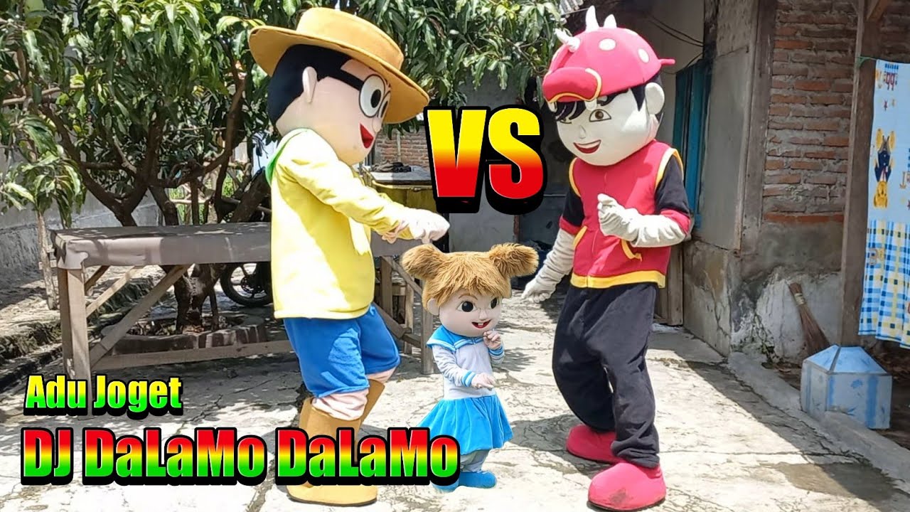 Badut Joget Badut Boboiboy Lagu Dj Dalamo - YouTube