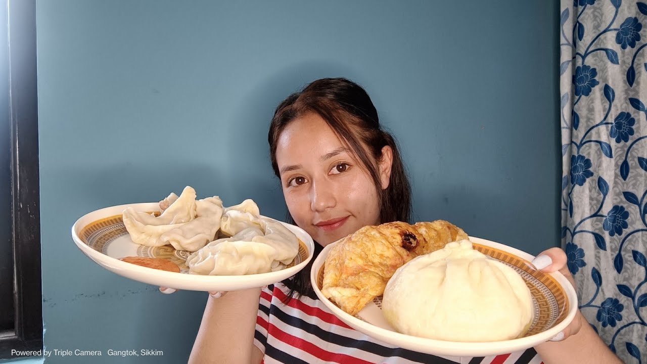 Mukbang || chicken momo || chicken falay || chicken thaipo || 🍗🍴 - YouTube