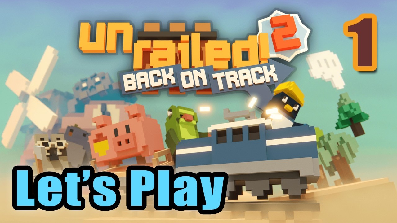 Let's Play - Unrailed 2: Back on Track - Full Gameplay - Multiplayer ...