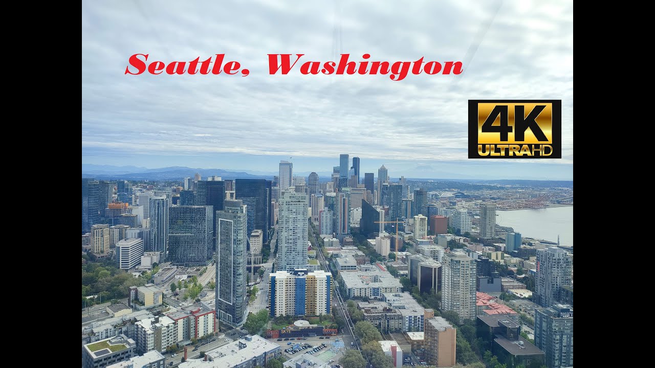 Seattle 🛸 ️, Walking and Driving Tour 4K - YouTube