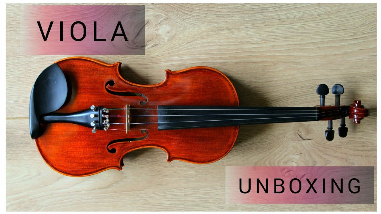 viola unboxing | korean viola - YouTube