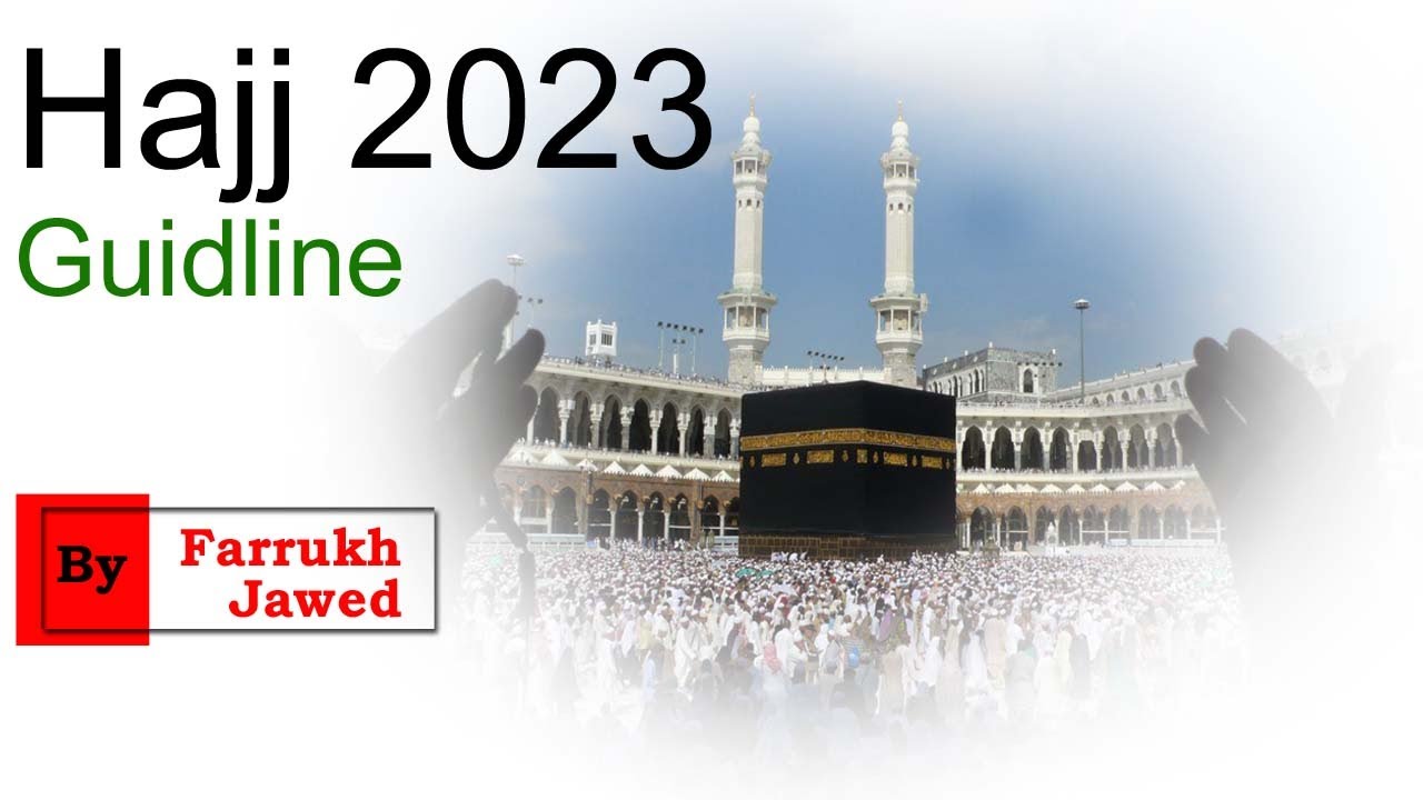 How to fill Hajj application form 2023 II Haj announcement II New Haj ...