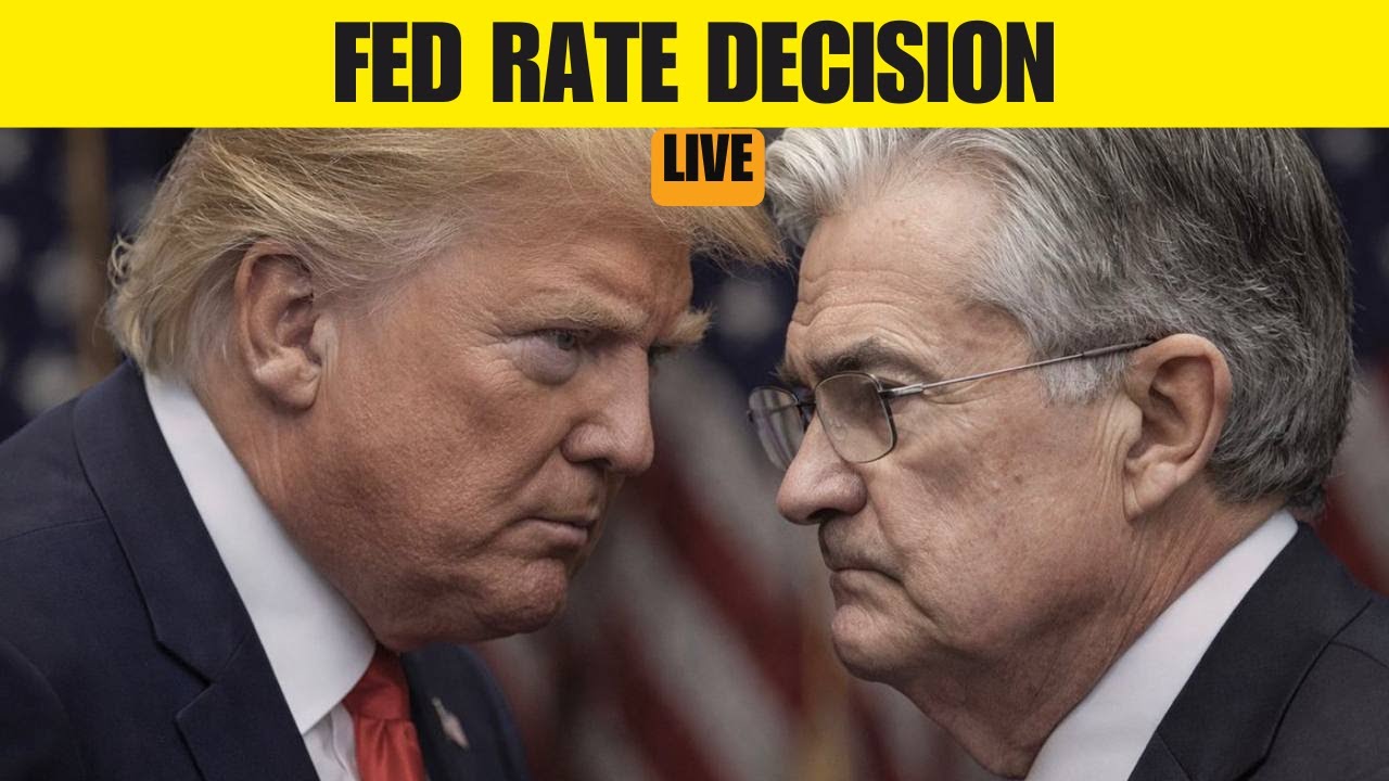 LIVE : Federal Reserve Rate Decision - YouTube