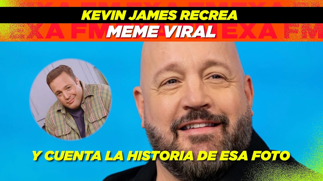 Kevin James recrea meme viral y cuenta la historia de esa foto - YouTube